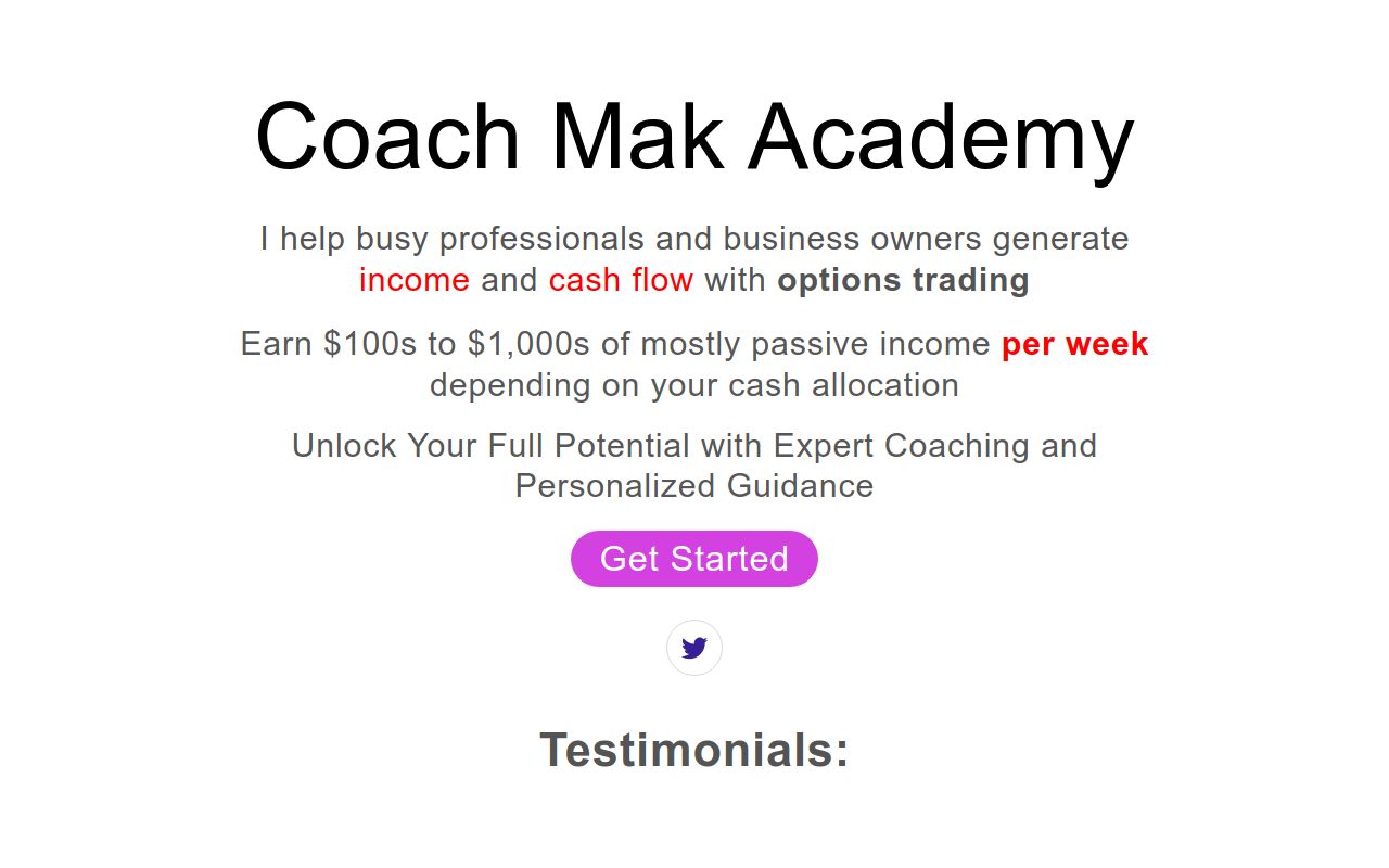 Coach Mak Academy